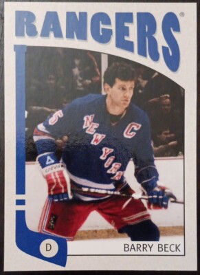 2004 - 2005 ITG Barry Beck Franchise Hockey East Rangers #388 Hockey ...