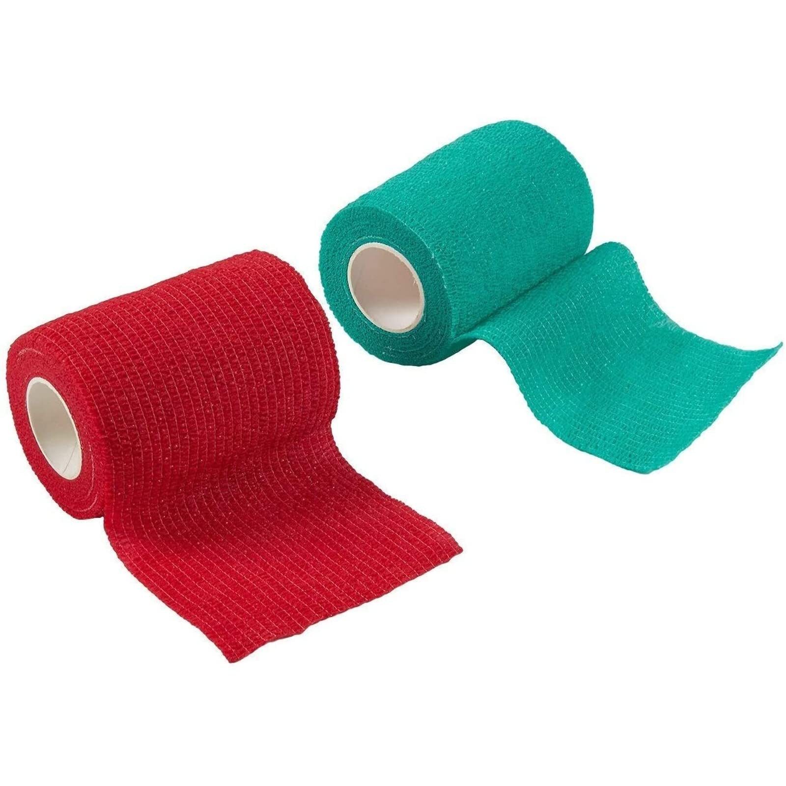 24X Elastische Binden selbsthaftende Haftbandagen Fixierbinde kohäsiv ...