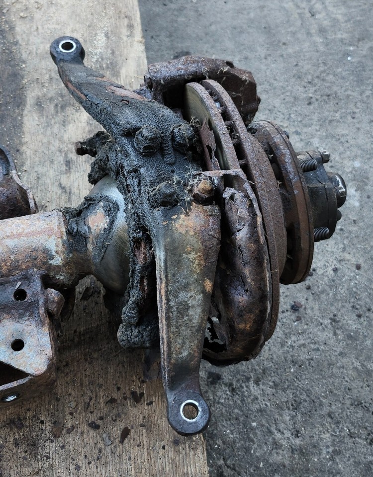 1992 Toyota Land Cruiser FRONT Axle Differential assembly OEM | eBay