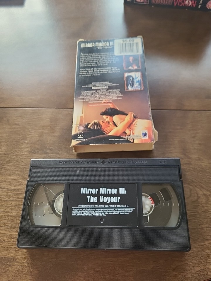 Nice 2000 Mirror Mirror III The Voyeur VHS Tape Movie | eBay
