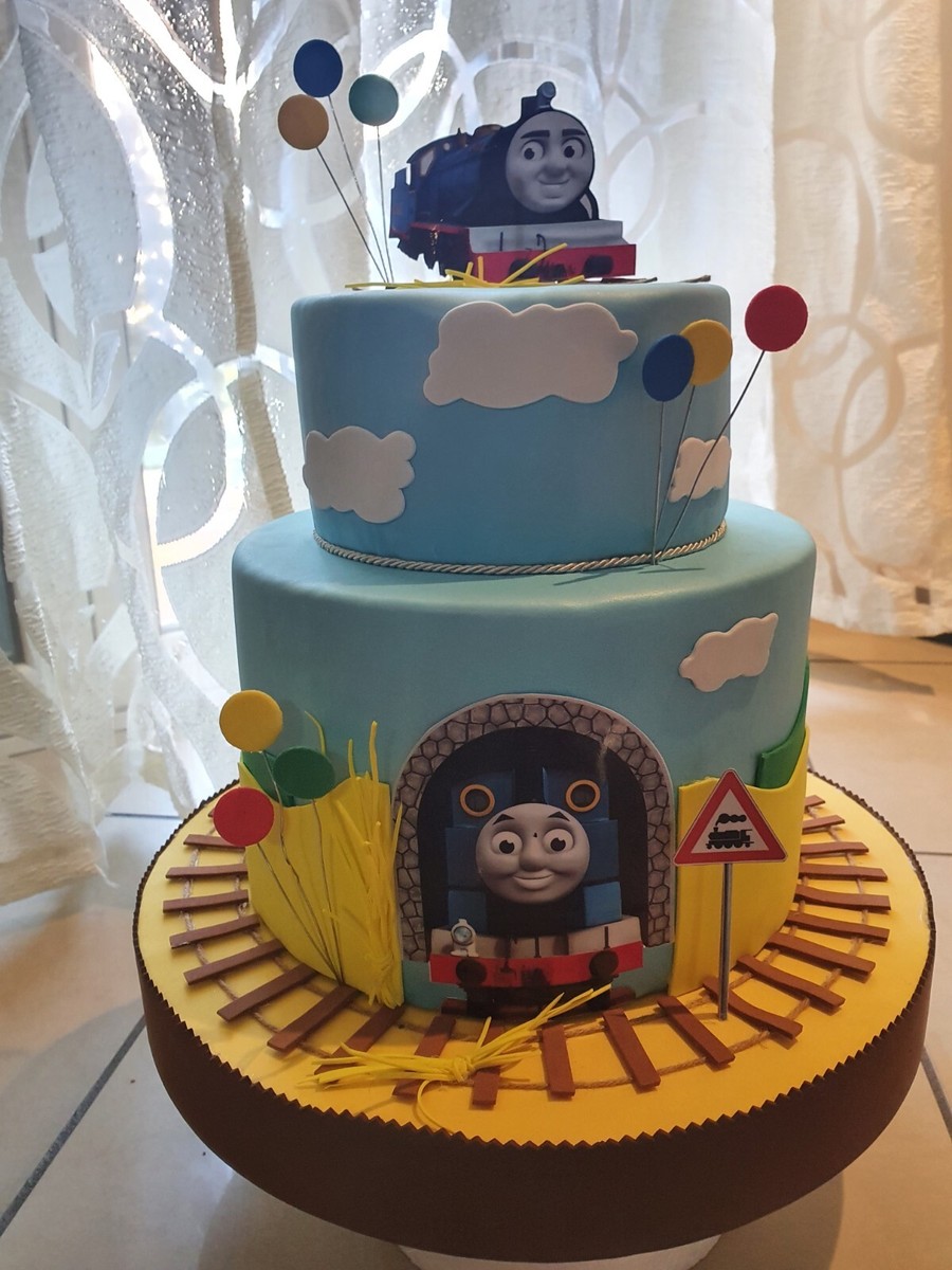 Torta Smash Del Trenino Thomas 37 Idee Su Trenino Thomas | Torte