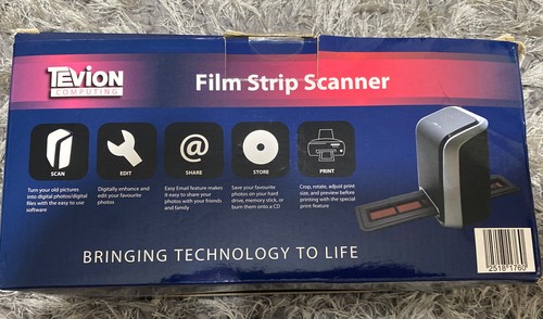 Tevion computing film strip scanner JPEG TIFF Support Enhance & Edit ...