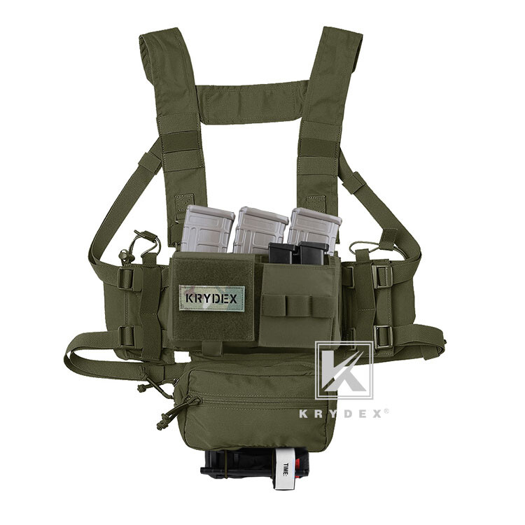 KRYDEX MK3 Micro Fight Chassis Chest Rig Modular Tactical Carrier with ...