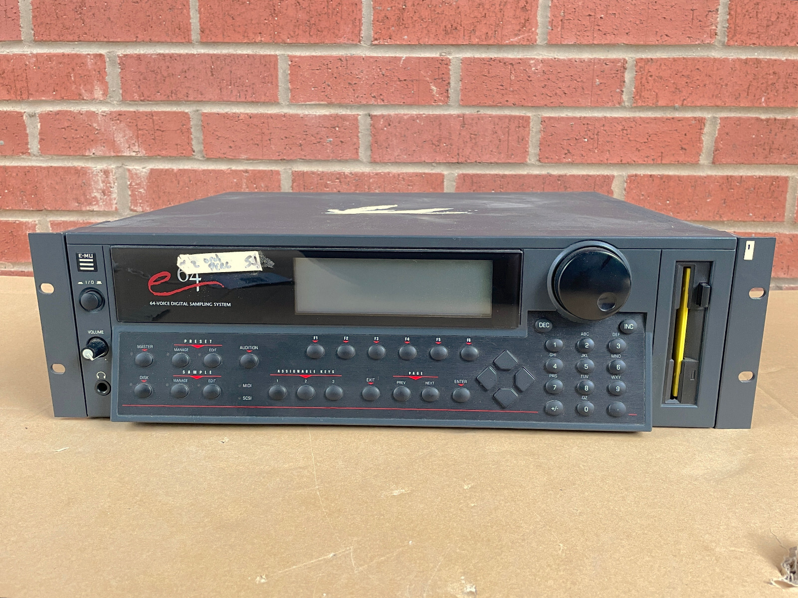 Emu Systems E64 Rackmount 64-Voice Sampler Workstation as-is parts ...