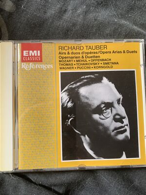 Opera Arias & Duets by Richard Tauber (CD, 1991)(b66/2) Free Postage ...