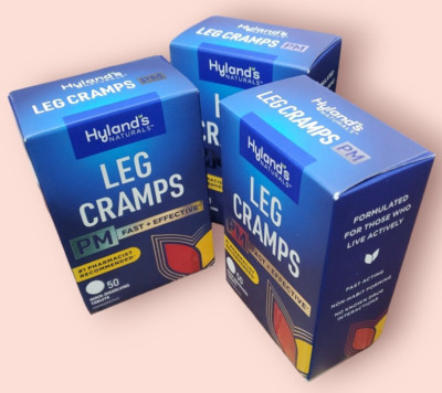 3 PACK, Hylands Leg Cramps PM NIGHTTIME Cramp Relief 50 + 50+50 Tabs ...