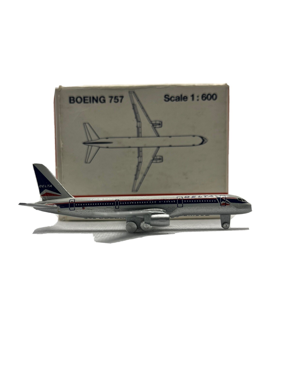 DELTA Boeing 757-200 Schabak Airplane Model - 1:600 - 908/21 Made in ...