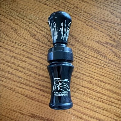 California Waterfowl Duck Call Reed Set Duck Black Orange Plastic | eBay
