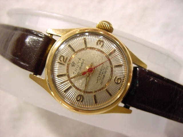 Vintage GOLD FD antique Art Deco Lady THUYA 21 JEWELS watch | eBay