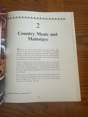 Vintage 1993 Betty Crocker Casual Country Cooking Cookbook Recipes Cook ...