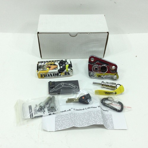 Chrome ROADLOK Defender Front Rotor Lock 2000 2007 Harley Davidson 300 ...