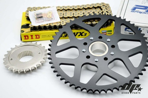 Chain Drive Kit Sprocket 24/60 +Chain Harley Davidson Dyna (2006 ...