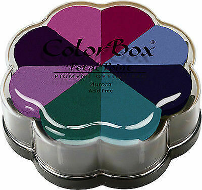 Clearsnap ColorBox Pigment Petal Point Option Pad 8 Colors 223788 for ...