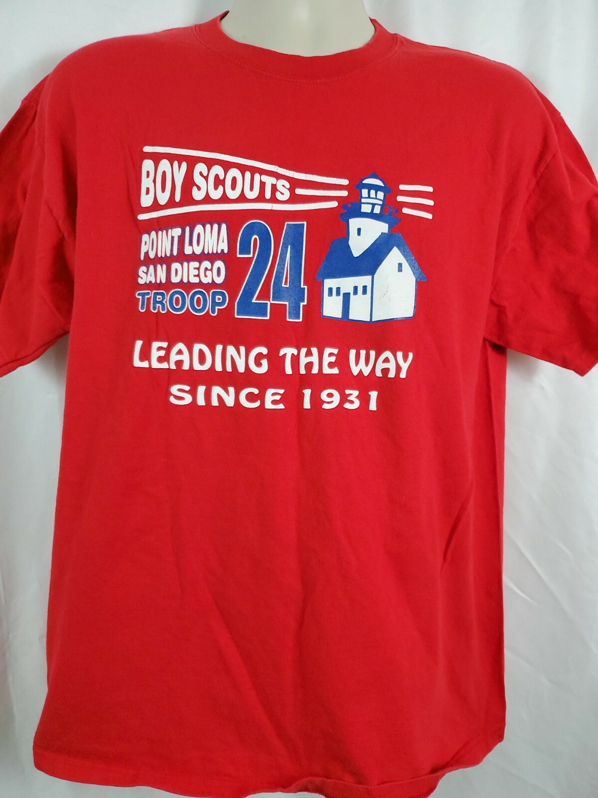 Boy Scouts BSA Troop 24 Point Loma San Diego Men's Sh… - Gem