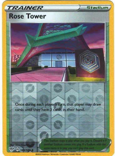 Rose Tower 169/189 Darkness Ablaze Reverse Holo Uncommon Pokémon TCG | eBay