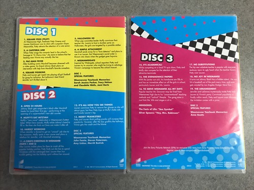 2 DVD's Square Pegs - The Complete Series DVD's Discs 1 & 2 Episodes 1 ...