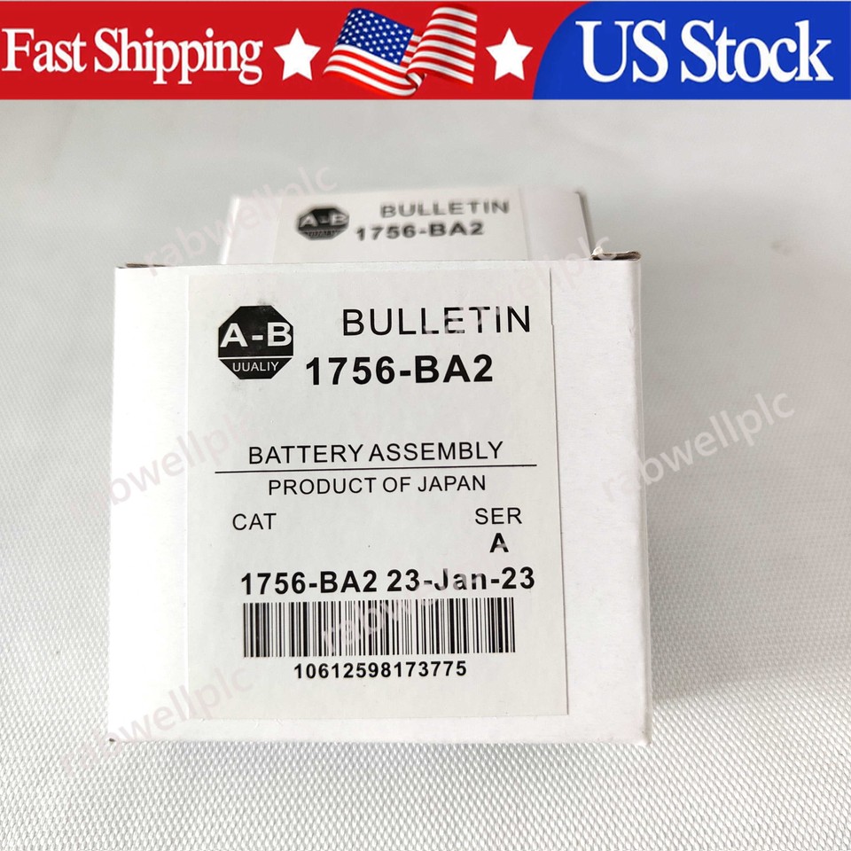 1Pcs AB 1756-BA2 3V Battery Allen Bradley PLC 1756-BA2 Battery Assembly ...