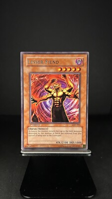 Lesser Fiend LOD-003 Rare 1st Edition YuGiOh Card Vintage TCG Legacy of ...