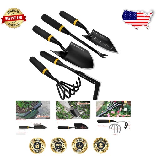 Complete Gardening Tool Set - Heavy-Duty, Ergonomic Design for Every ...