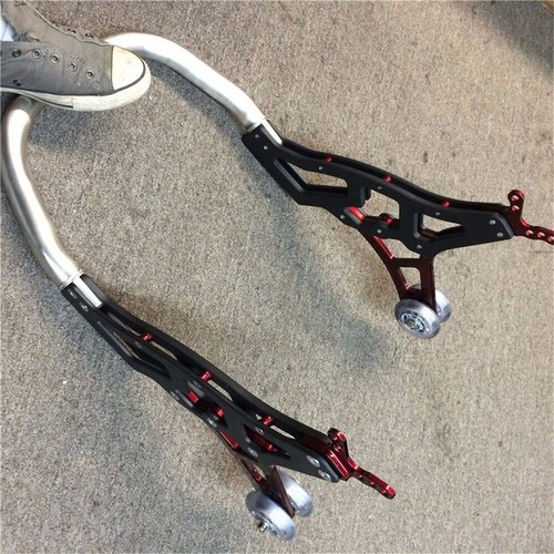 Universal Racing Motorcycle Sport Rear Combo Wheel Lift Stands Paddock ...
