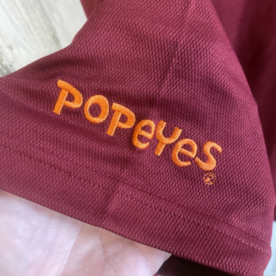 Popeyes 3X Large Chicken Louisiana Kitchen Restaurant Employee Uniform ...