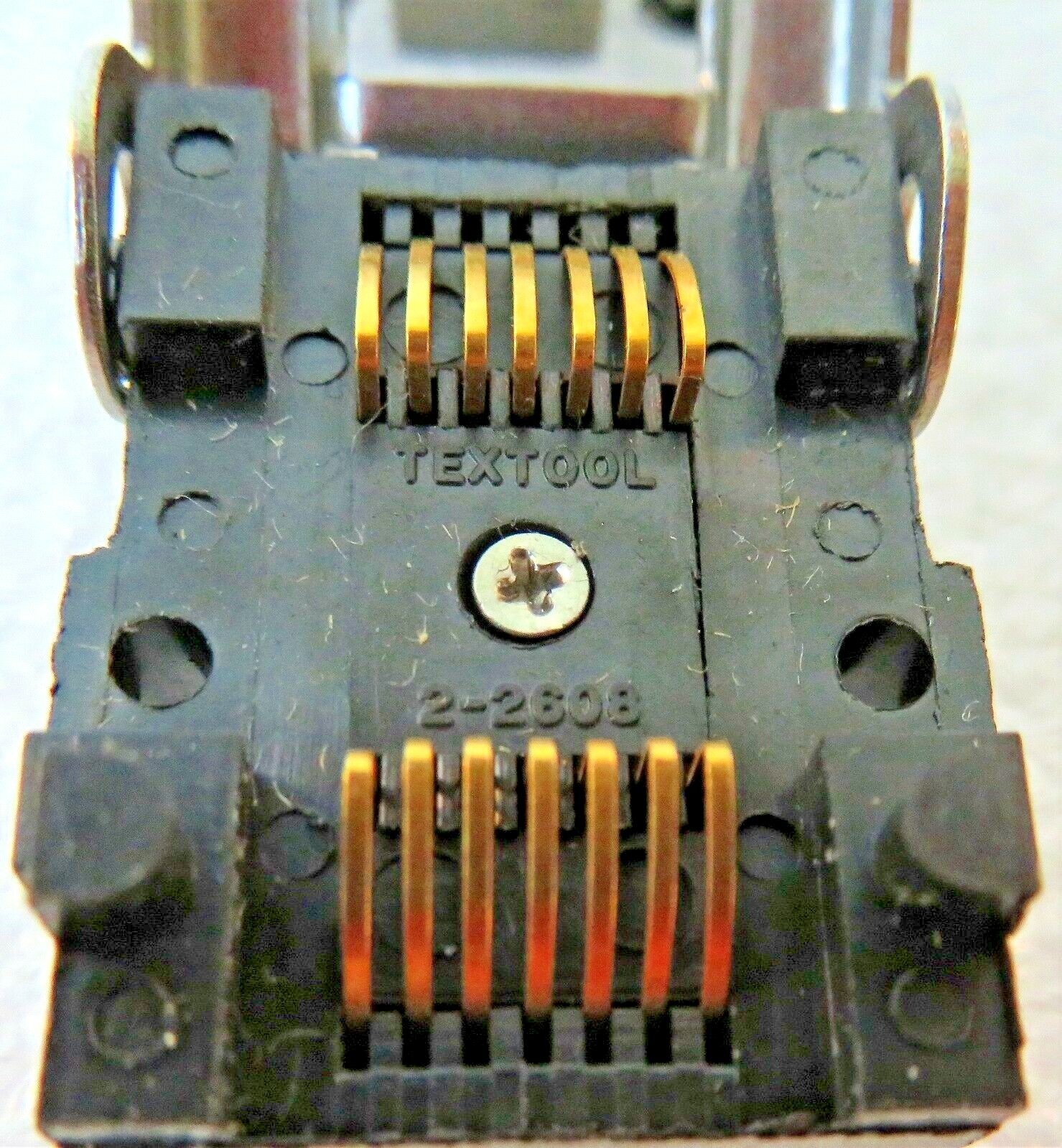 2-2608 TEXTOOL ZIF IC SOCKET FLAT-PACK NOS 14-PIN 2-PC LOT | eBay