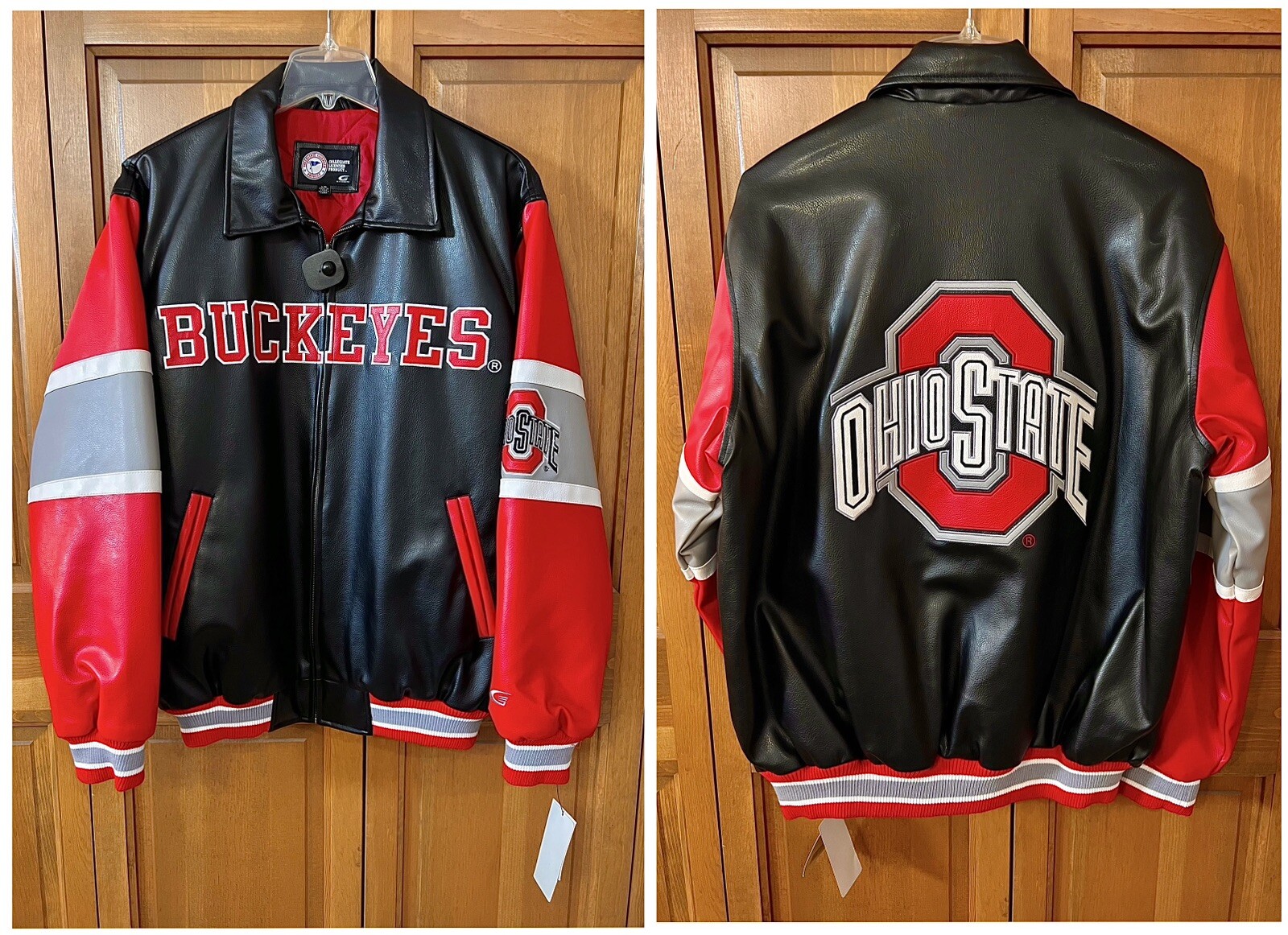 New w/tags Vintage GIII Ohio State Buckeyes Jacket Size Large | eBay