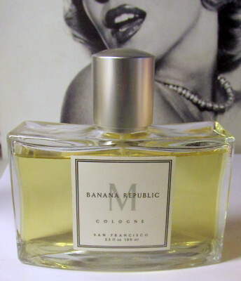 Original Banana Republic M 3.4oz Cologne Spray for Men- White Label | eBay