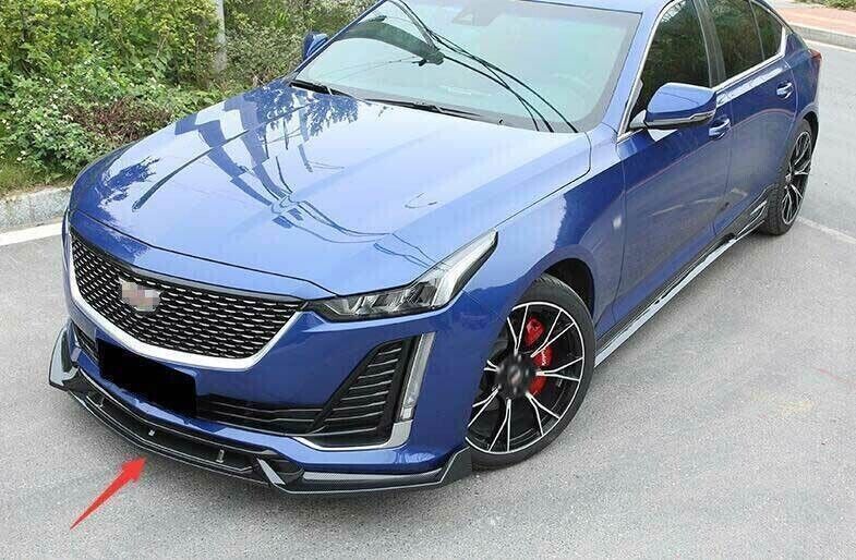 Carbon Fiber Front Bumper Lip Spoiler Bodykit For Cadillac CT5 CT5-V ...