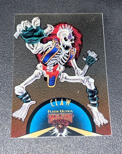 Clear Claw 1995 Fleer Ultra Skeleton Limited Edition Suspended ...