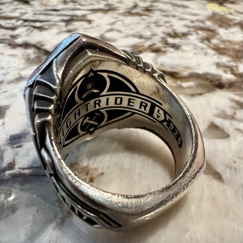 Nightrider Jewelry 5 Year Employee Ring Very Rare And Exclusive! 925 ...