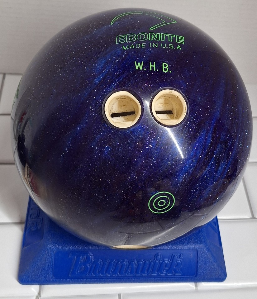 Ebonite Maxim Bowling Ball 14 lb 14 oz (Drilled) USA | eBay