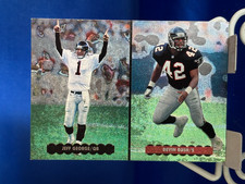 1996 Upper Deck Silver Collection - Helmet Cards Jeff George, Devin ...