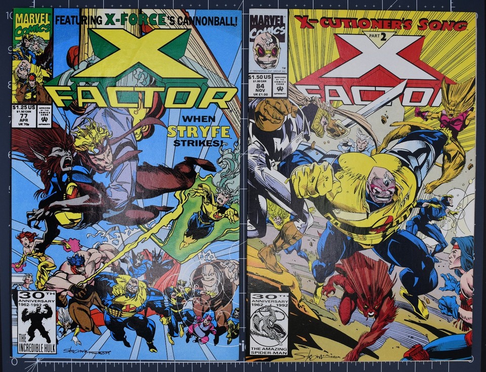 X-Factor (Vol. 1) 1986 Lot of 38 Comic Books - Marvel | eBay