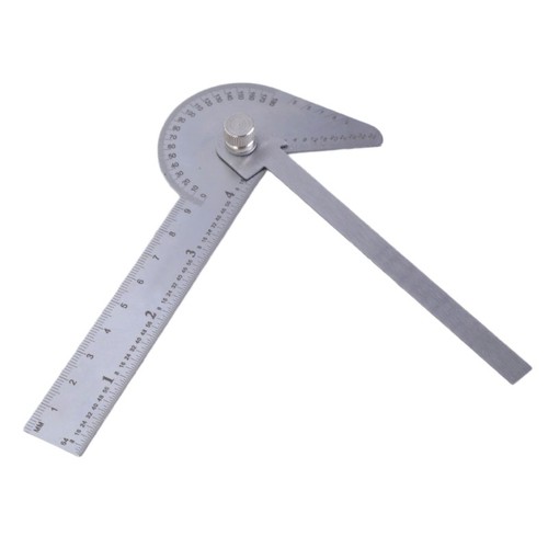Multifunction 9cm Protractor with Double Unit Scale Measuring Tool for ...