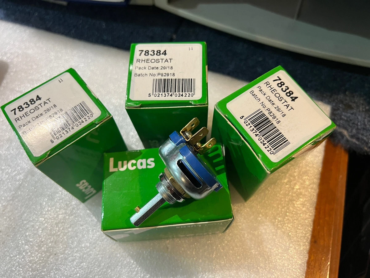 Aston Martin MGA MGB TR3 TR4 Lucas Rheostat Switch Dimmer, 55% OFF