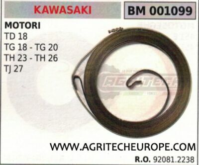 920812238 Resorte Arrancador De Motor Kawasaki TD18 TG18 TG20 TH23 TH26 ...