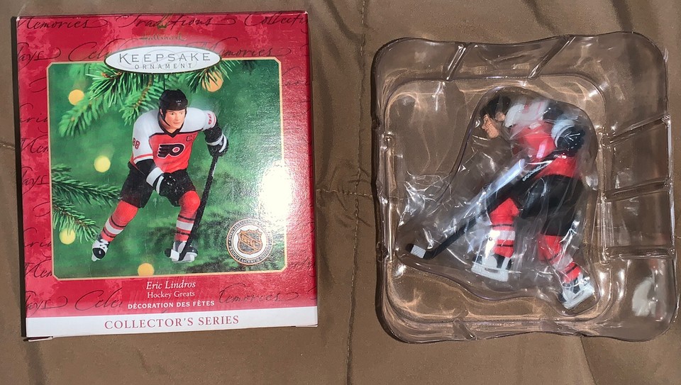 2000 Hallmark Eric Lindros Philadelphia Flyers Hockey Greats Keepsake ...