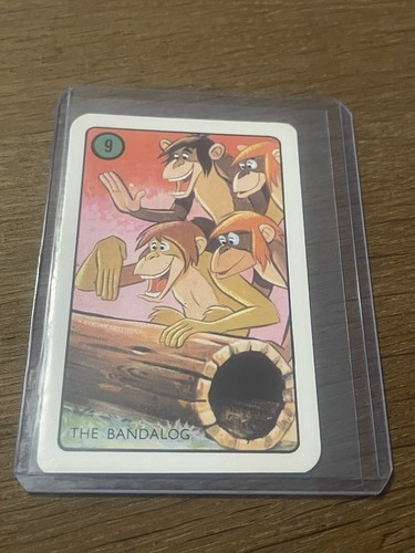 1967 Walt Disney Pepys 🎥 Jungle Book Bandar-log Card Game Playing Card ...