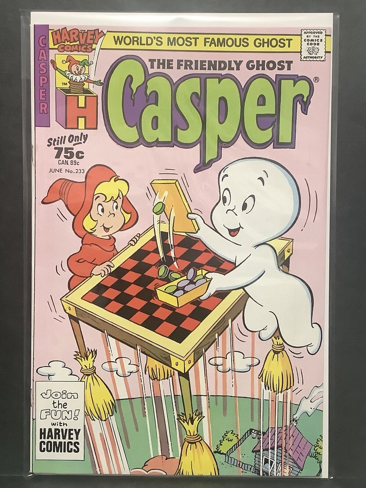 Casper the Friendly Ghost - #233 - Harvey - Direct - 1984 - F/VF | eBay
