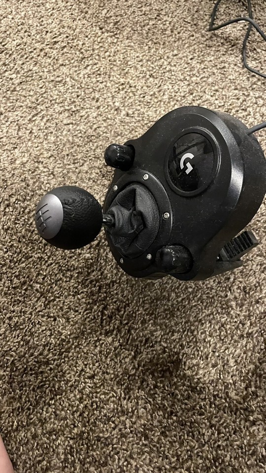 Used Logitech G29 Racing Wheel , Pedals And Shifter With Power supply ...