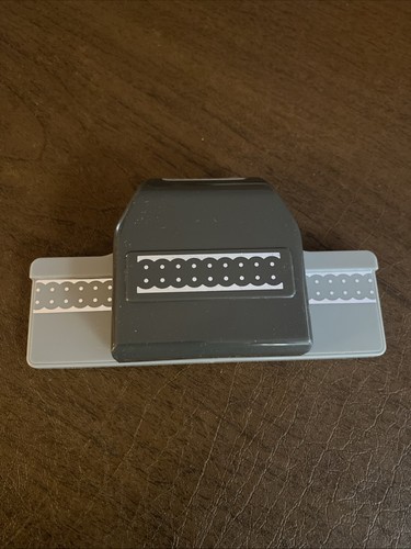Stampin’ Up! Punch Dotted Ribbon Scallop Border Punch Retired | eBay