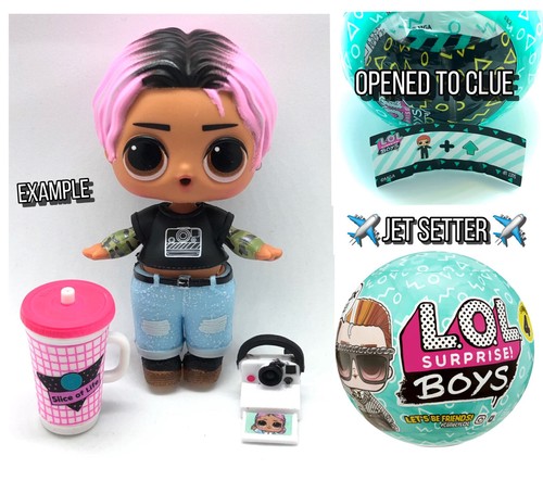 LOL Surprise JET SETTER Doll Brother BOYS Series 4 NEW Opened 2 Clue ...