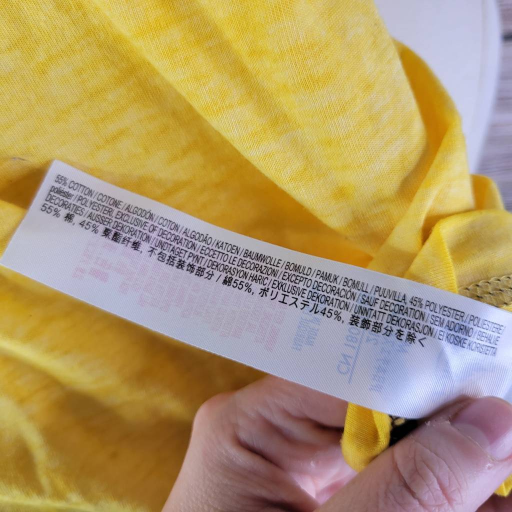 Disney Pixar Backstage Yellow Woody Toy Story T-Shirt… - Gem