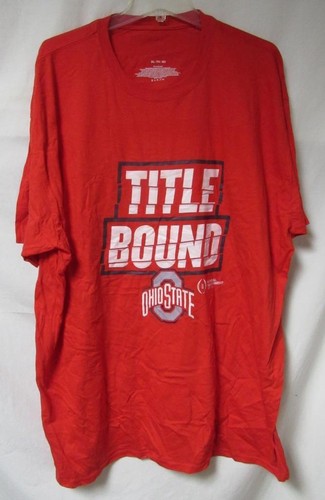 Ohio State Buckeyes "Title Bound 2021" Men's Size 3X-Large T-Shirt C1 ...