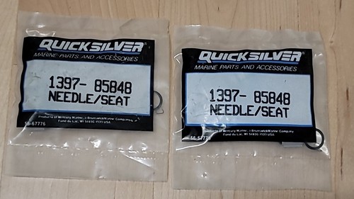 OEM (LOT OF 2) Mercury Quicksilver Carburetor Needle & Seat Kit 1397 ...