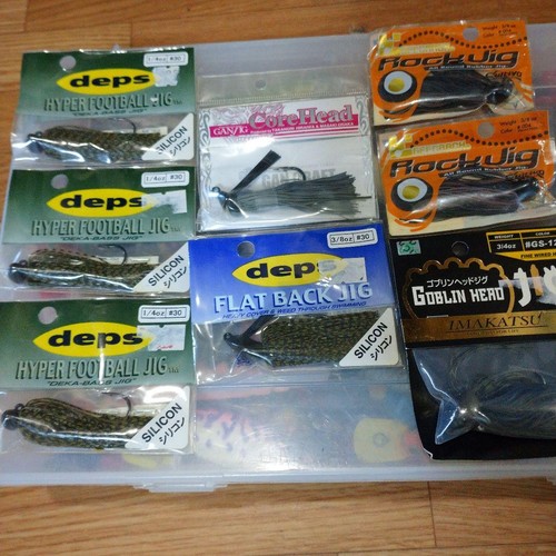Deps Gunkraft Imakatsu Cultiva Rubber Jig Set Total of 8 | eBay