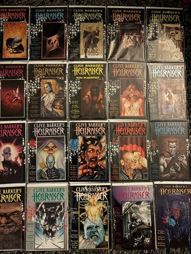 Clive Barker's Hellraiser Complete Set 1-20 Epic Comics 1989 and Bonus ...