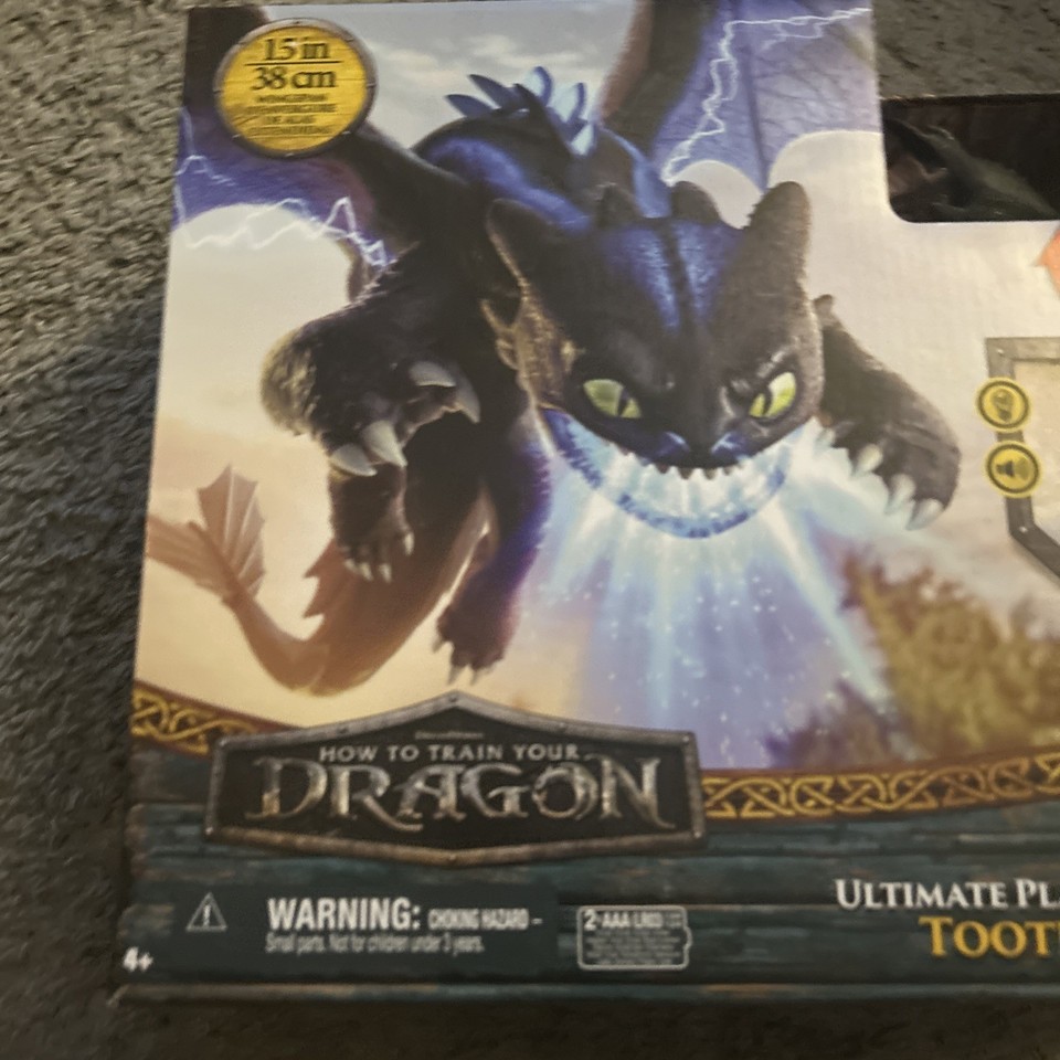 How to Train Your Dragon ULTIMATE PLASMA BLAST TOOTHLESS Lights and ...