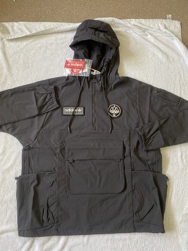 Adidas Spezial FC Smock, Jacket . Uk Small , Black With Changeable ...